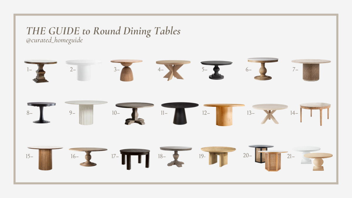 Round Dining Tables